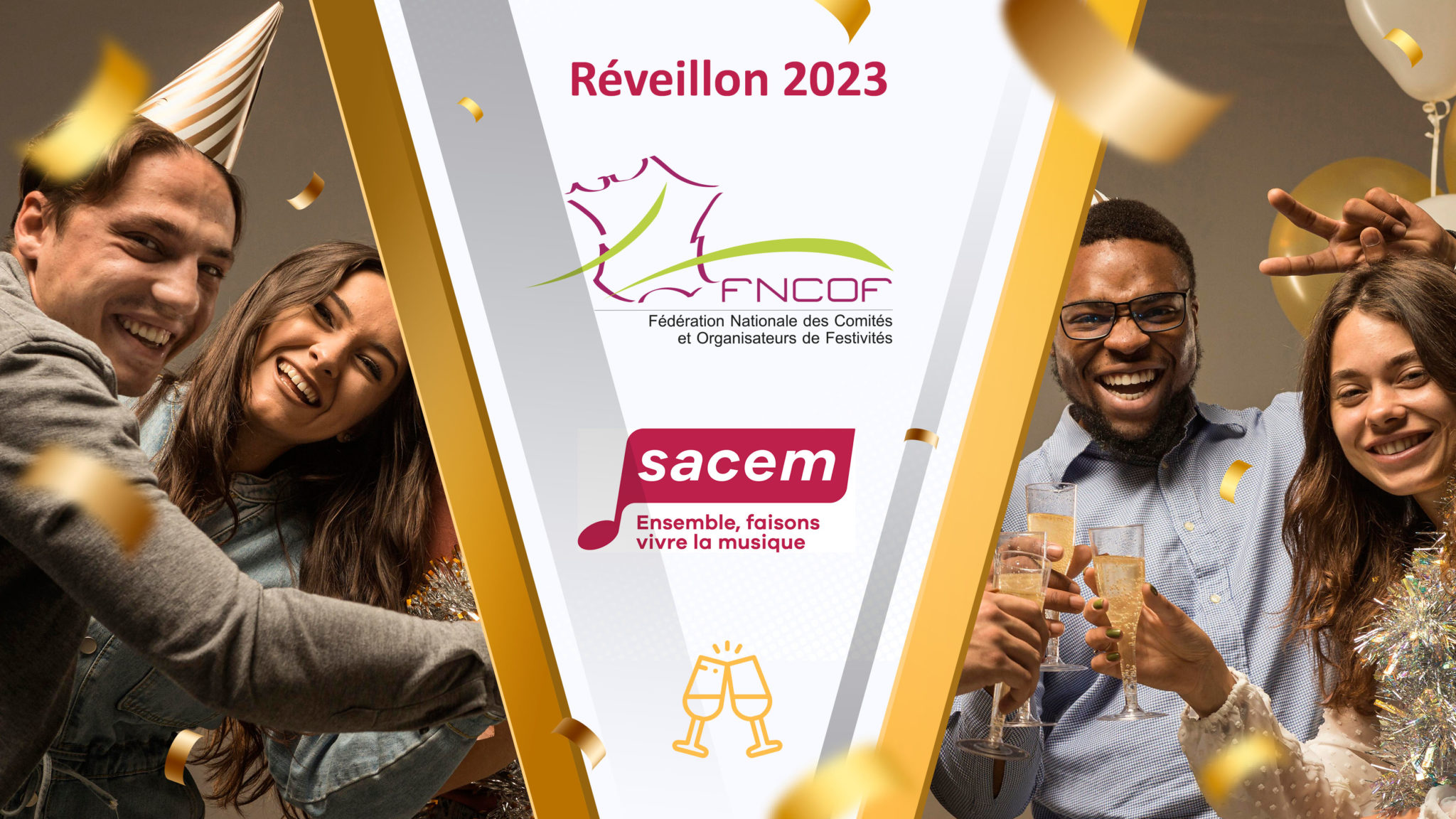 Info forfait SACEM – Vos réveillons en musique – FNCOF